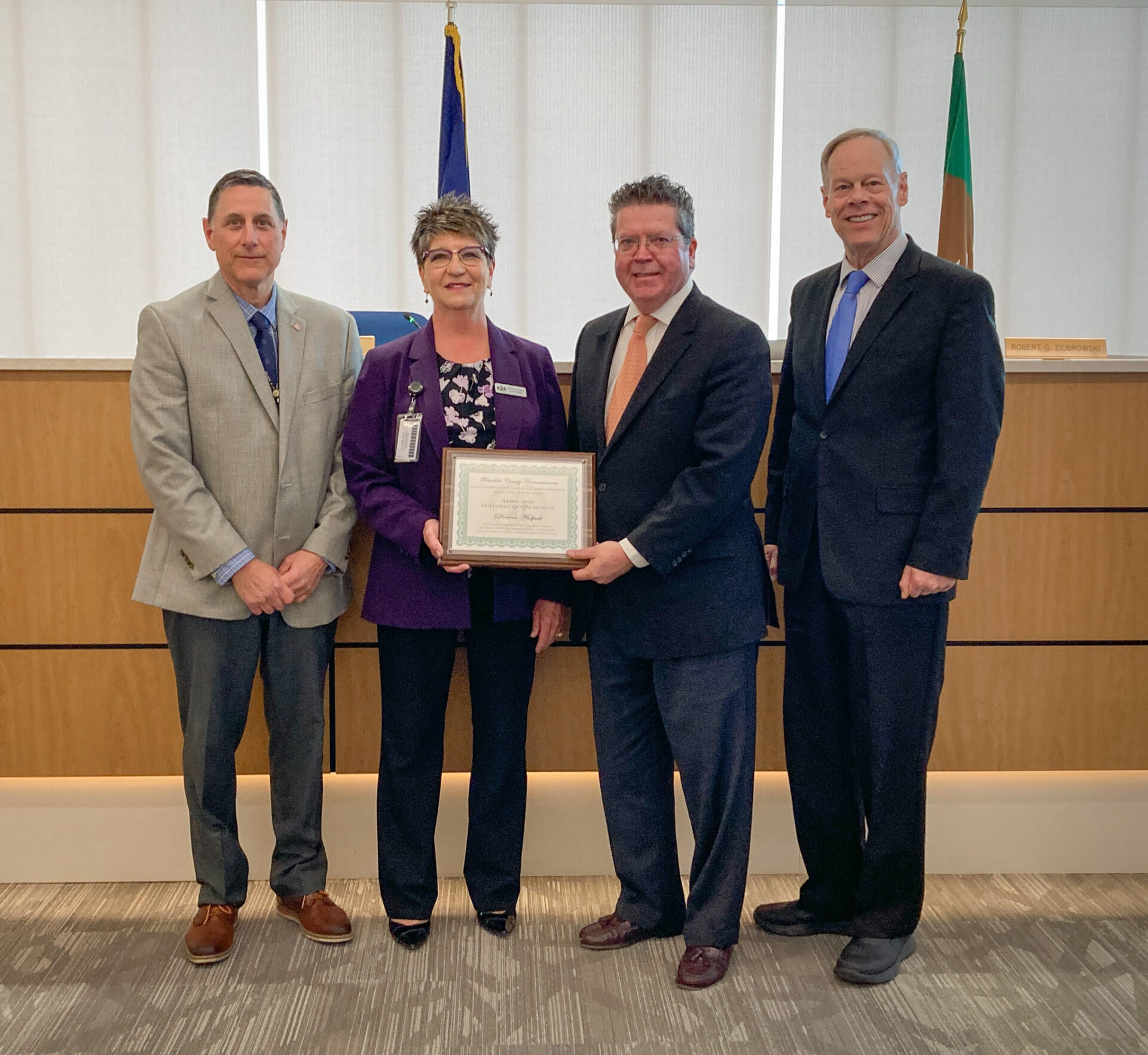 Kulpak Named County's Employee Of The Month - LocalNews1.org