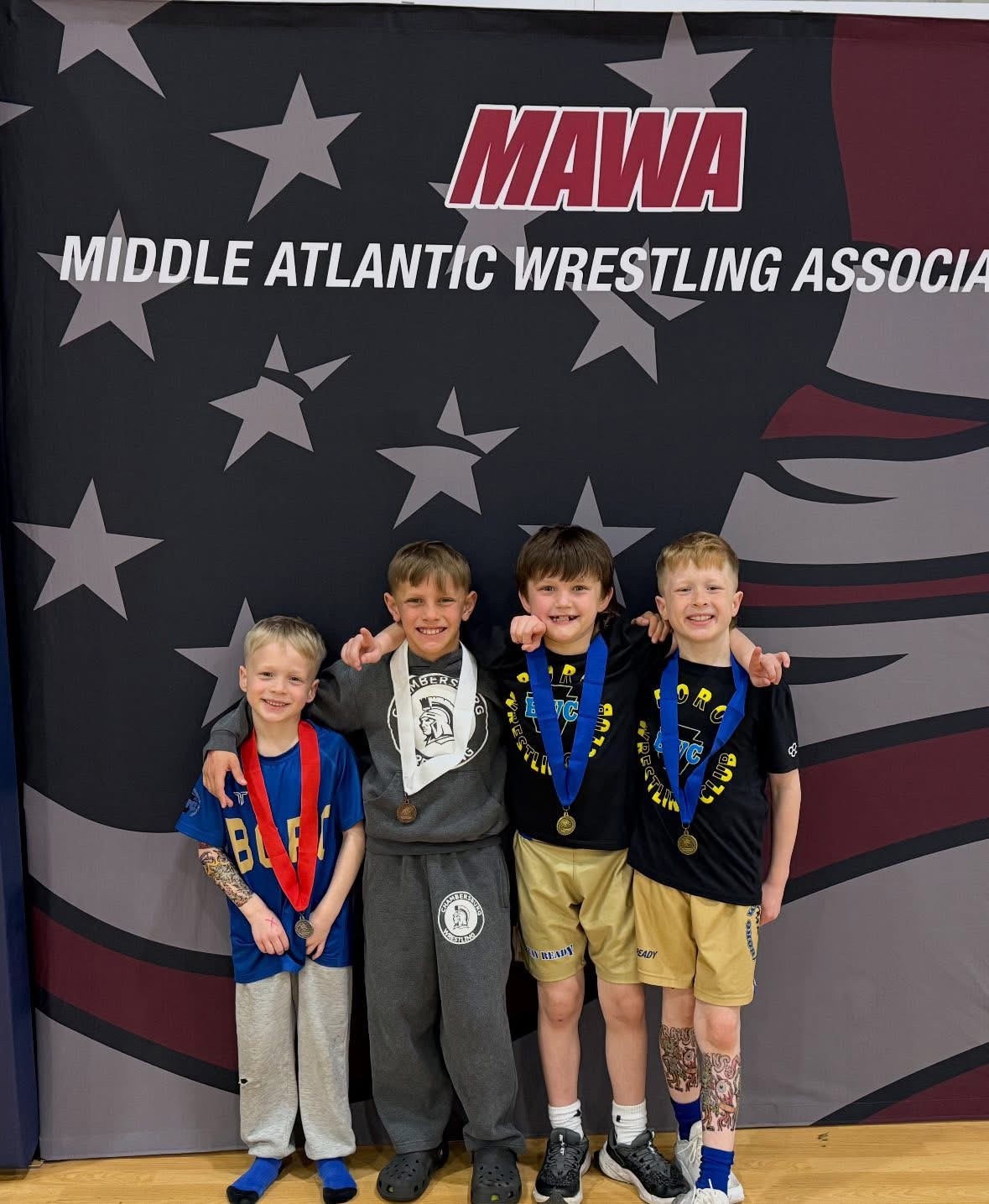 Local grapplers seize 8 titles at MAWA West Region Tournament ...